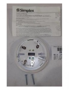 Simplex (4098-9789) Analog Sensor Base w/Connections 0677110CN