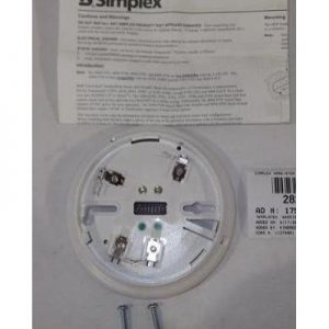 Simplex (4098-9714) TrueAlarm Photoelectric Smoke Sensor | Life Safety ...