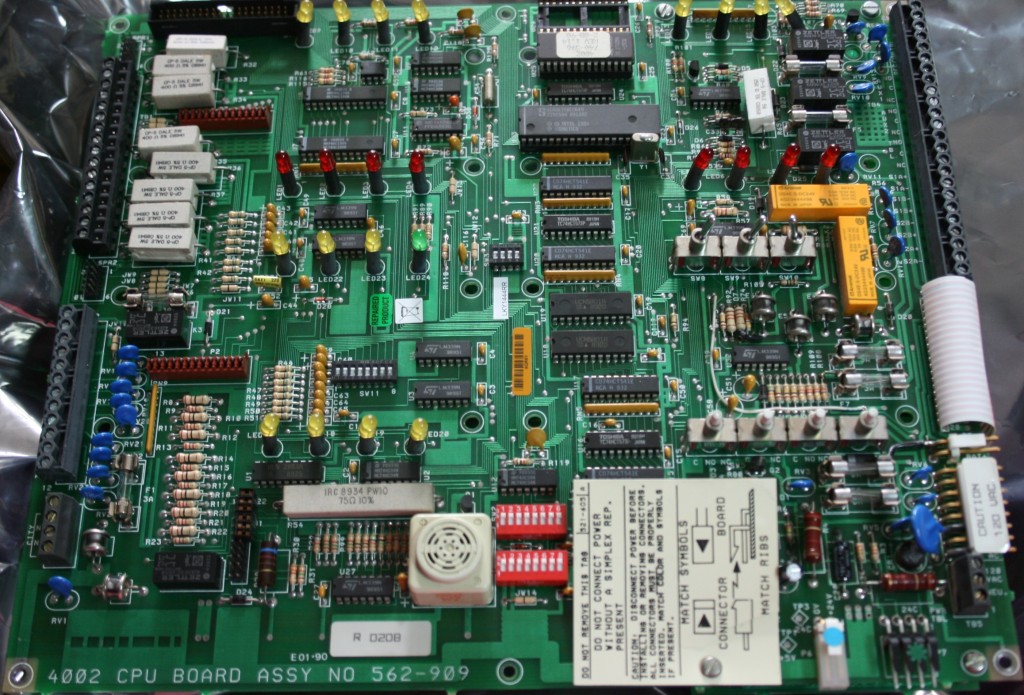 Simplex (562-909) CPU Board Assembly