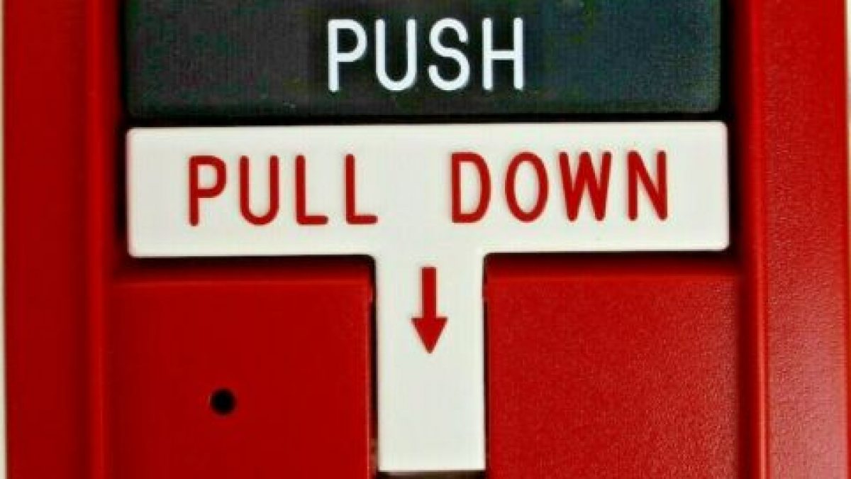 Manual Fire Alarm Mircom MS-401 Single Stage Fire Alarm Pull Station ...