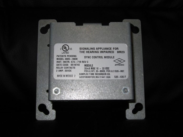 Simplex (4905-9938) SmartSync Control Module 0626630