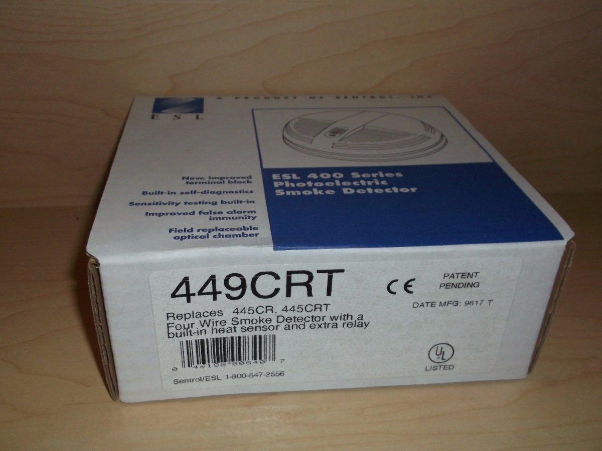 Ge Sentrol Smoke Detector Gent S4 901 S Quad CO Dual Optical Detector