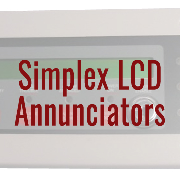 Simplex LCD Annunciators - Simplex Fire Safety Replacement & Parts ...