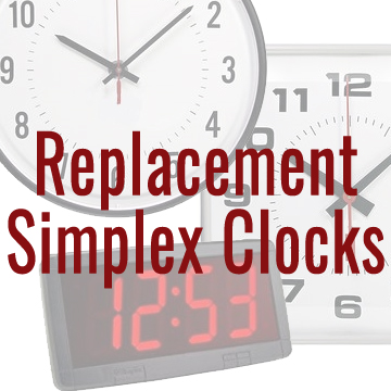 Simplex Replacement Clocks - Round & Square Simplex Replacement Clocks ...