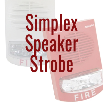 Simplex Fire Alarm Strobe Replacement & Parts - Simplex Speaker Strobe ...