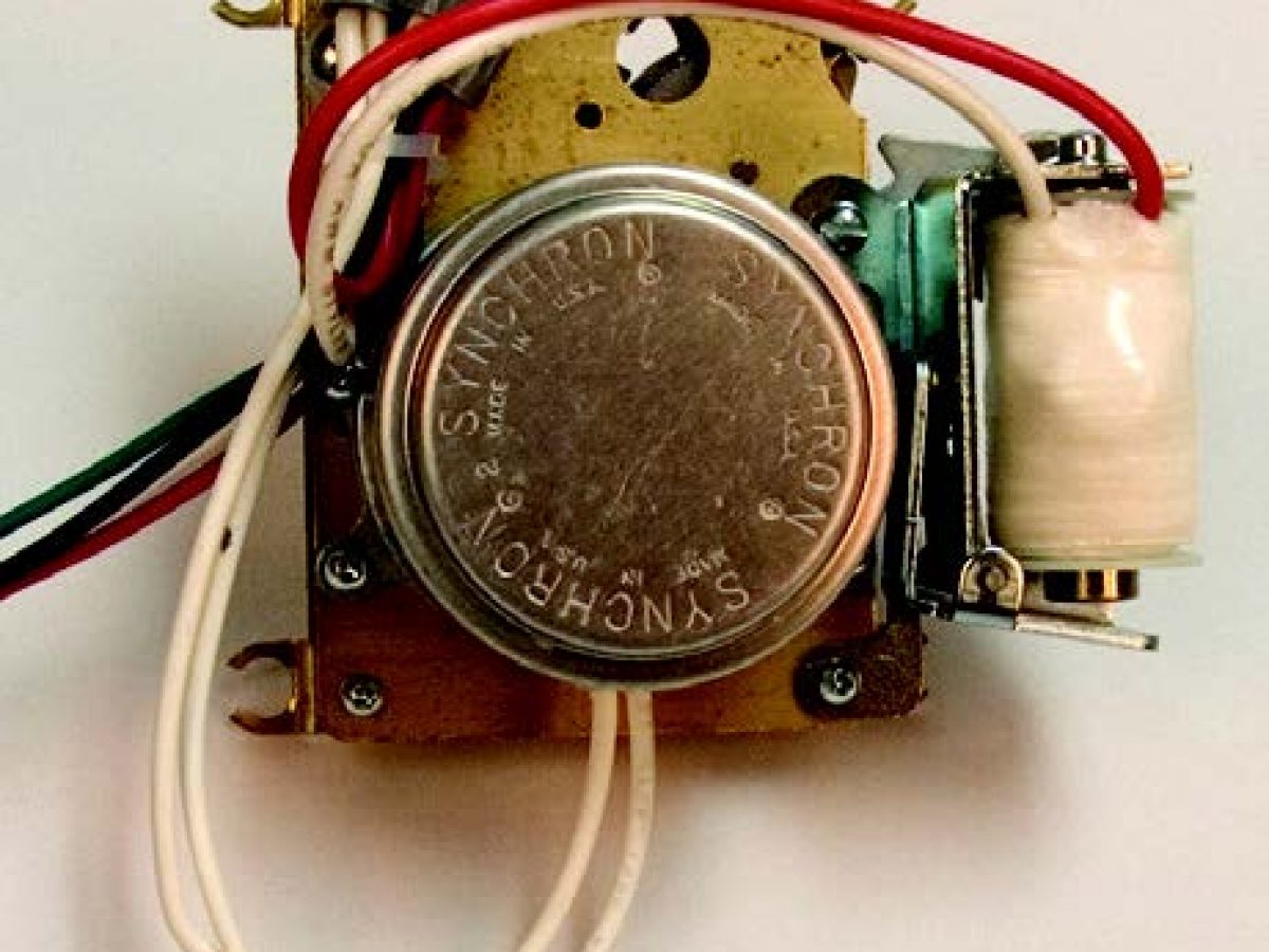 Clock Motor Replacement 12888 Super Silent Sweep Clock Mechanism, 5/16