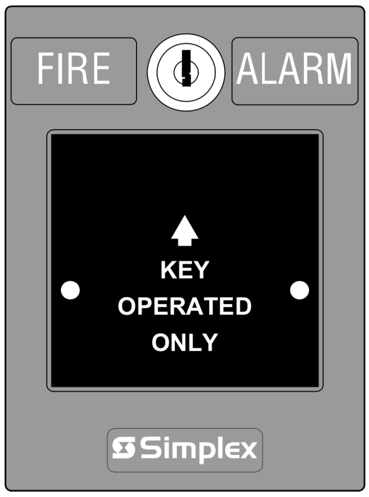 Simplex (2099-9762) Pull Station with Institutional Cover