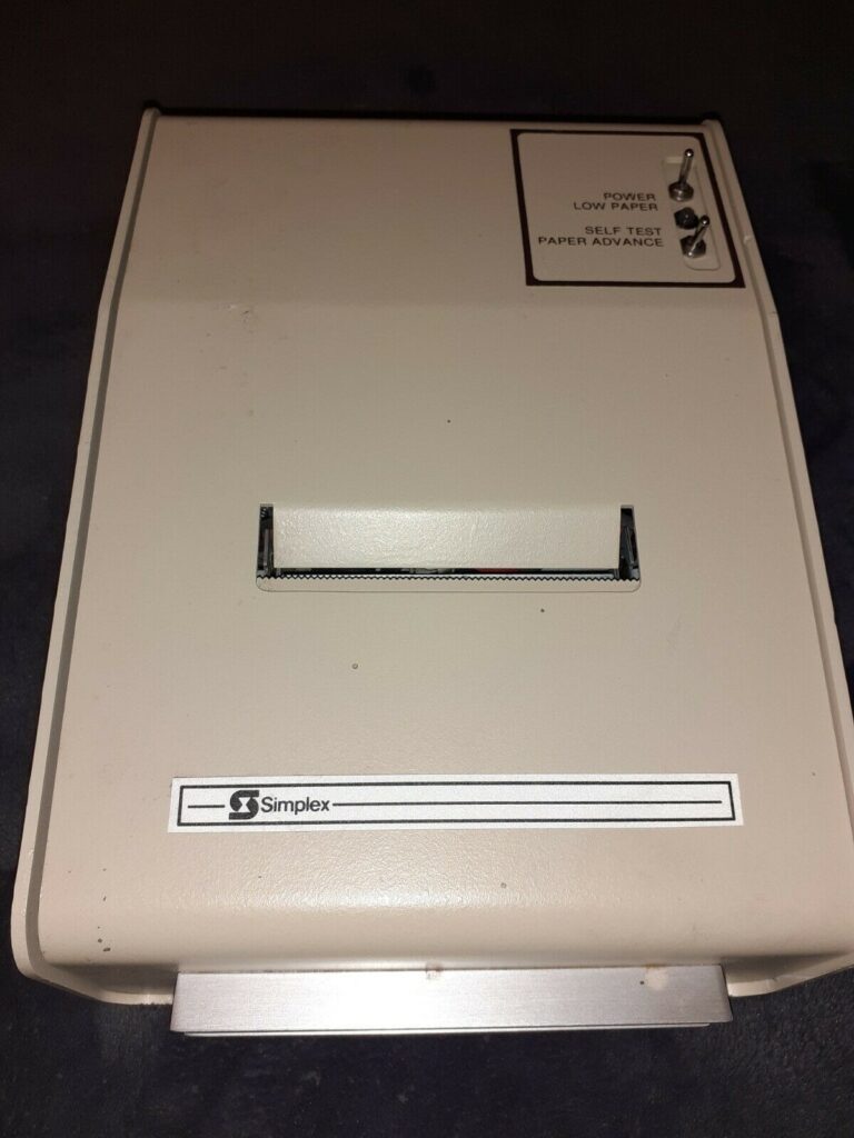 Simplex 2190-9039 - Simplex (2190-9039) Fire Alarm Desktop Printer ...