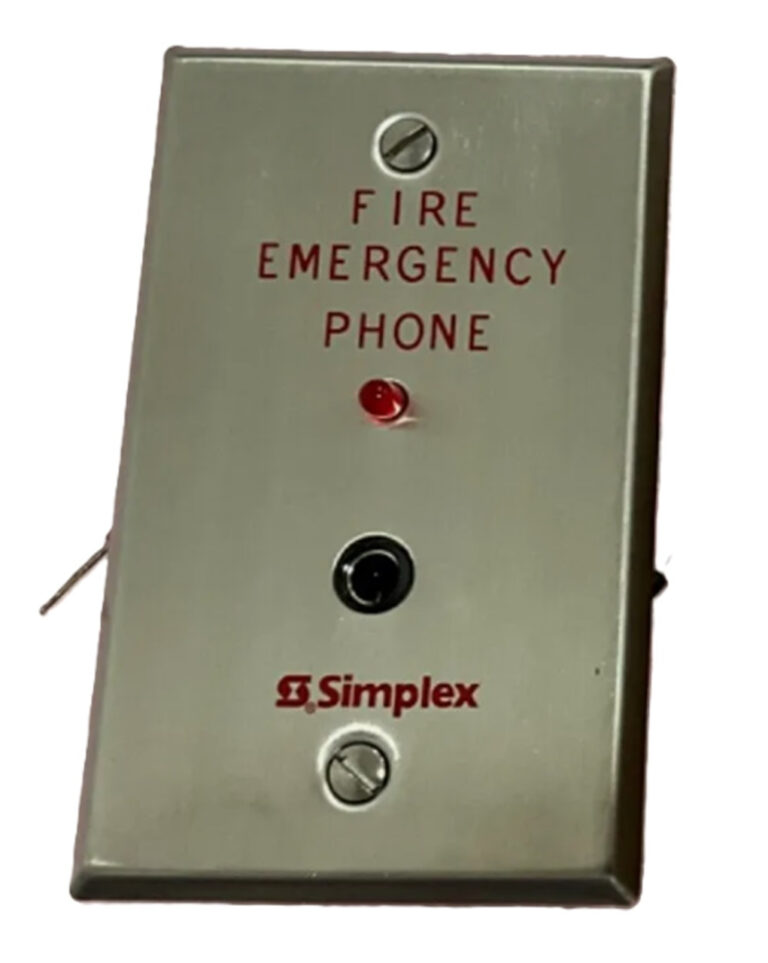 Simplex 2084-9023 - Simplex (2084-9023) Remote phone jack w/led - Life ...