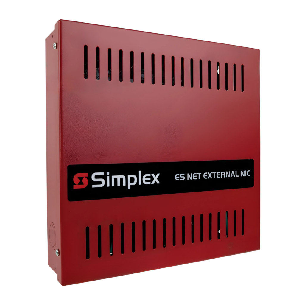 Simplex 4190-9834 ES Net Ext NIC Red 24Vdc | Life Safety