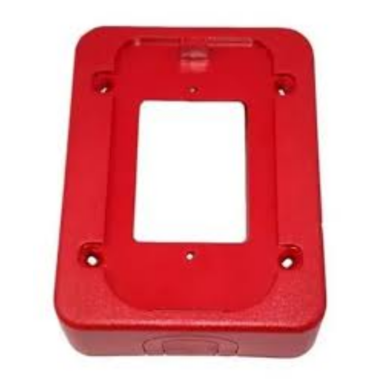 System Sensor (BBS-2) Red back box skirt for wall - Life Safety Consultants